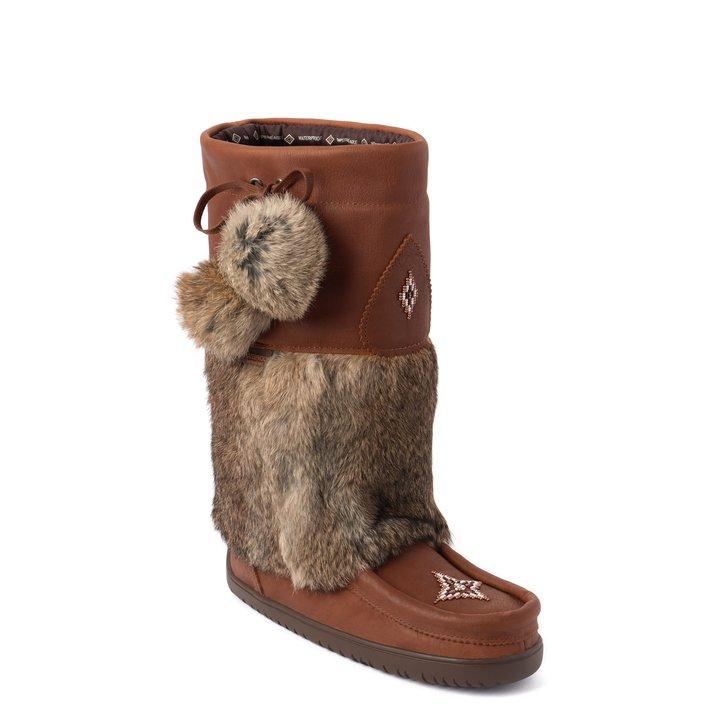 Waterproof Snowy Owl Leather Mukluk - Manitobah Mukluks Manitobah USA
